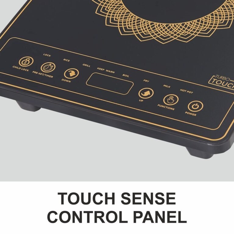 Butterfly Turbo Touch 1800W Induction Cooktop, Black, Sealed, 1 Burner ...